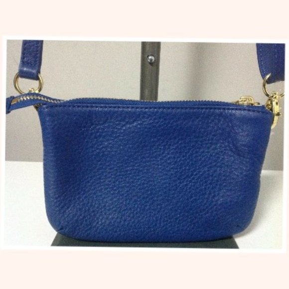 Tory Burch | Bags | Tory Burch Kipp Small Blue Nile Perforated Logo ...